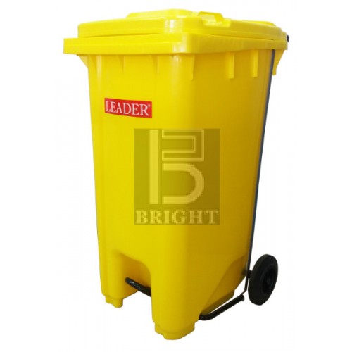 Mobile Garbage Bin with Foot Pedal 120L – OKB Project
