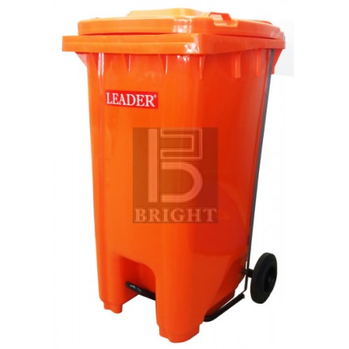 Mobile Garbage Bin with Foot Pedal 120L – OKB Project
