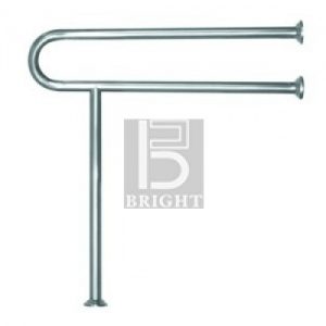 Stainless Steel Floor & Wall-Mounted Support Rail – OKB Project